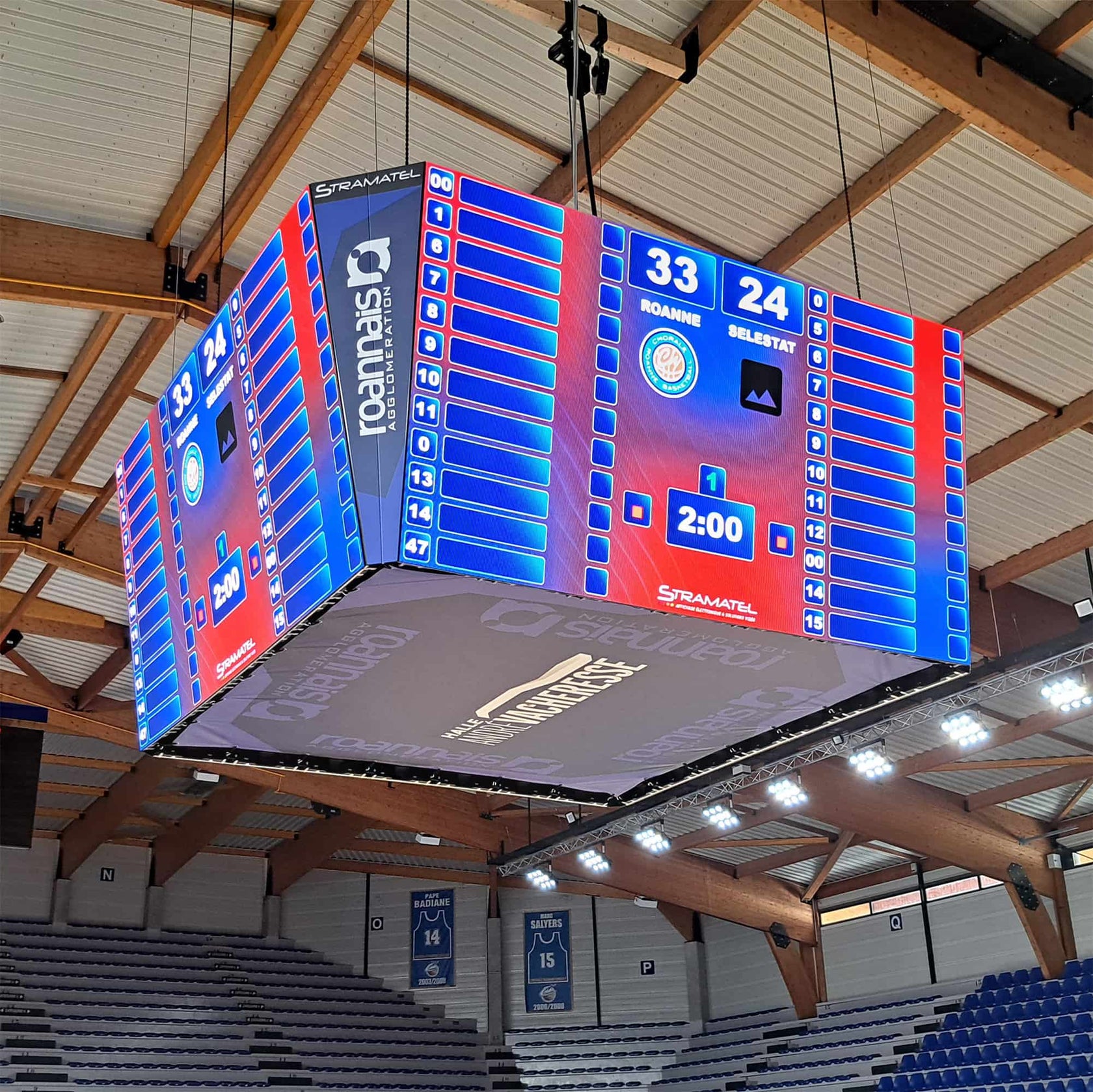 552 Wireless Video Screen-Stramatel-Sportserve